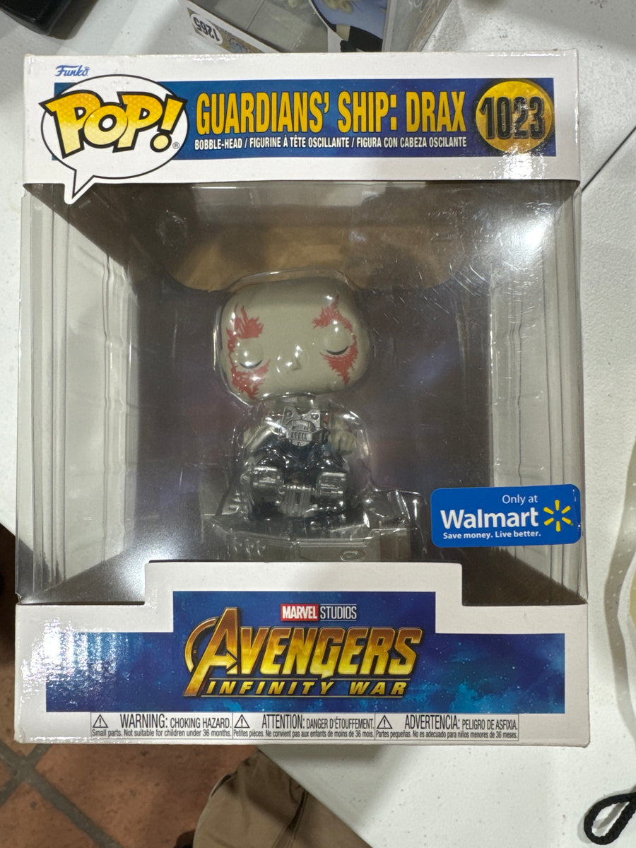 Funko Pop! Deluxe: Marvel Studios - Guardians’ Ship: Drax (Walmart Exc ...
