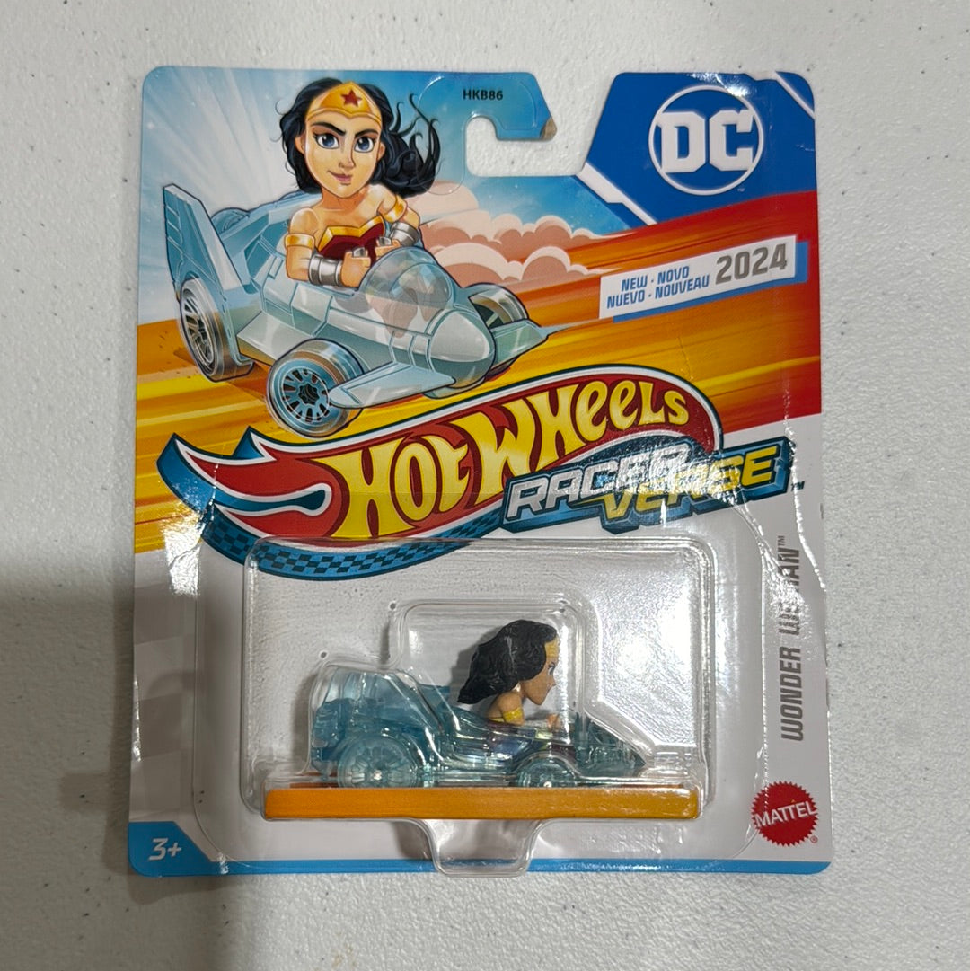 Hot Wheels Racerverse 2024 - Wonder Woman in Invisible Jet – AAA Toys ...