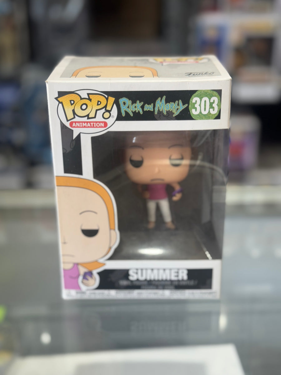 Funko POP! Animation: Rick and Morty - Summer #303 – AAA Toys and ...