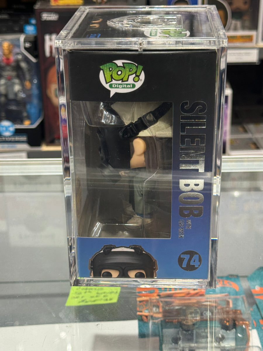 Funko Pop! Digital: Jay & Silent Bob -Silent Bob with Gas Mask #74 - L ...