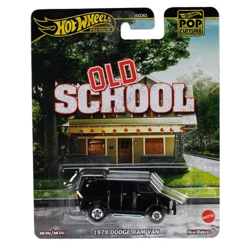 Hot Wheels Premium Pop Culture - 1979 Dodge Ram Van - Old School Van ...