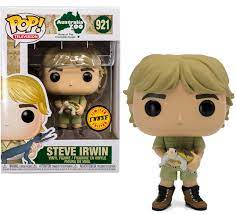 Funko Pop! Television: Steve Irwin #921 (Common and Chase Bundles ...