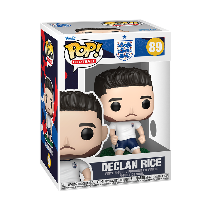 Football World Cup 2026 England Declan Rice Funko Pop! Vinyl Figure #8 ...