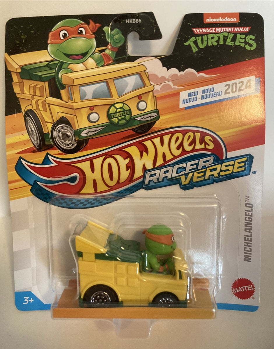 Hot Wheels Racerverse 2024 - Michelangelo in Party Wagon – AAA Toys and ...