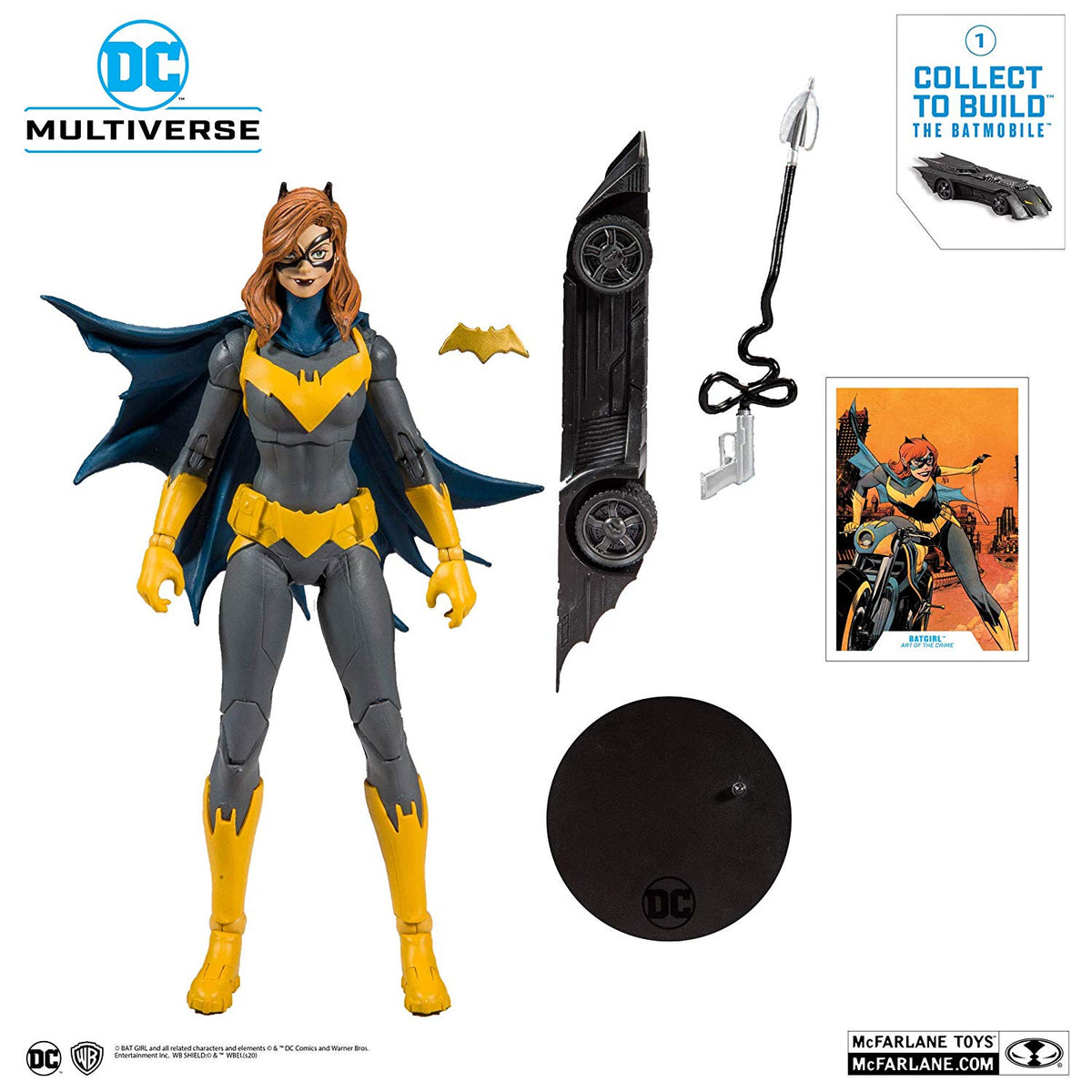 McFarlane Toys DC Multiverse Batgirl: Art of The Crime Action Figure w ...