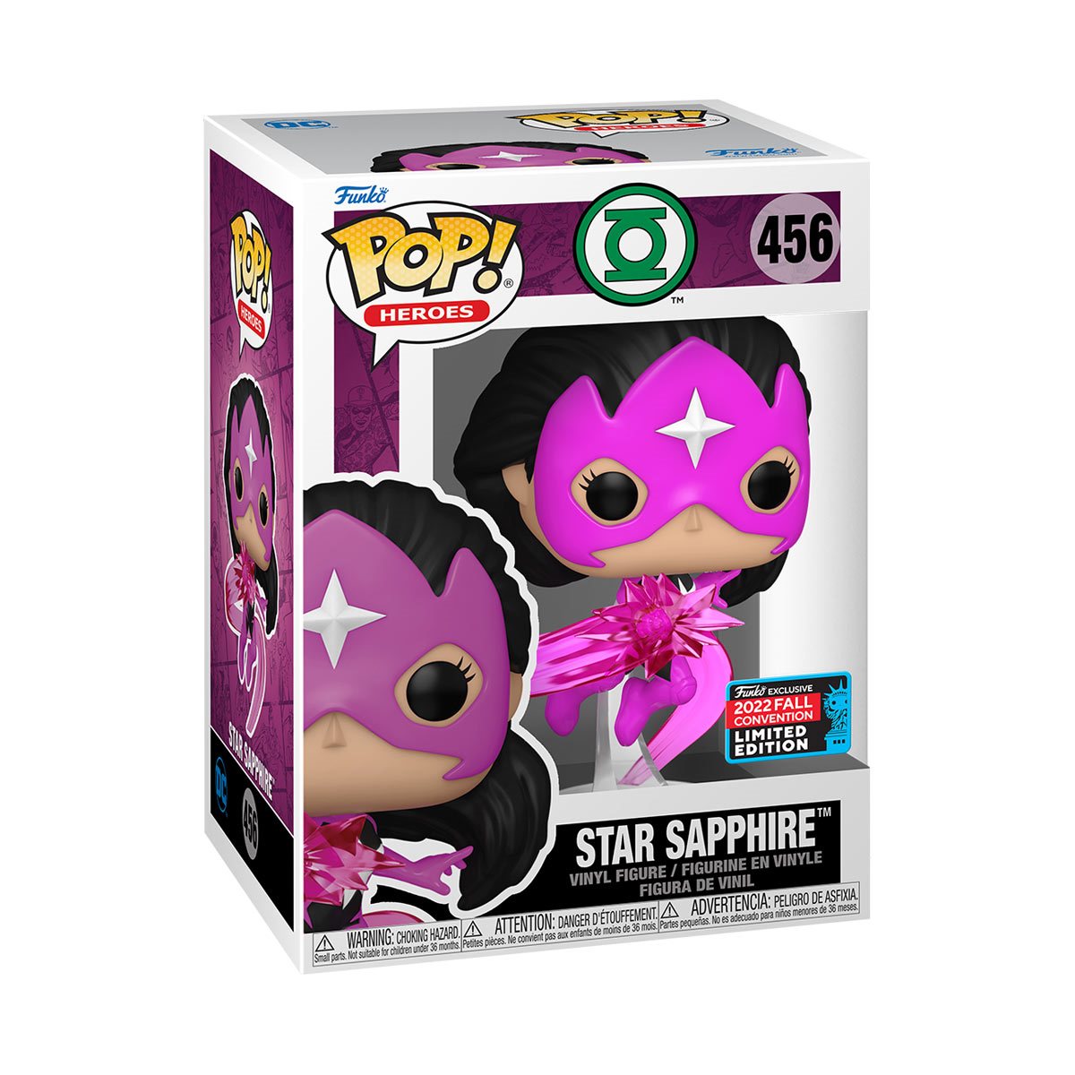 Funko Pop! Heroes - Star Sapphire #456 - Fall Convention 2022 Entertai ...